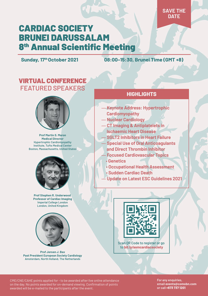 Cardiac Society 8th Annual Scientific Meeting 2021 - Brunei Cardiac Society